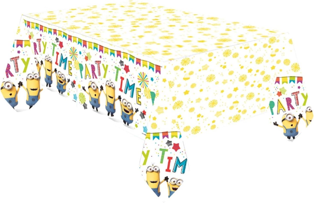 Despicable Me Minion Rectangle Plastic Tablecover Tablecloth ...