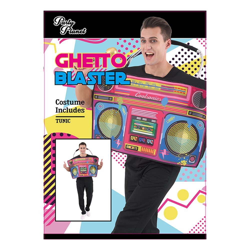 Adult 80's Ghetto Blaster Costume – Everything Party