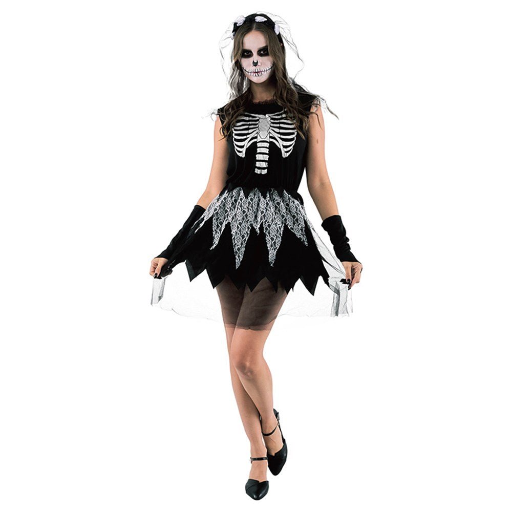 Adult Skeleton Bride Costume – Everything Party