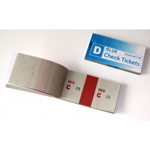 4pk Party Check Ticket Books – Everything Party