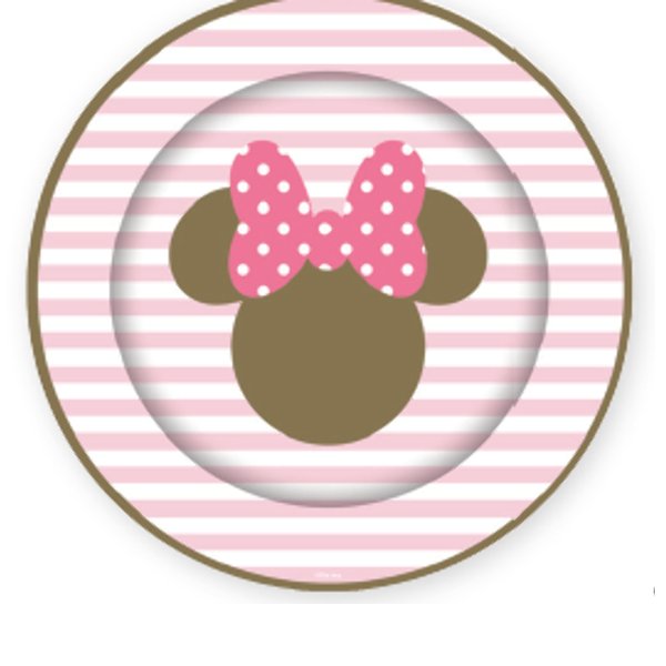 8pk Disney Minnie Mouse Paper Plates – Everything Party