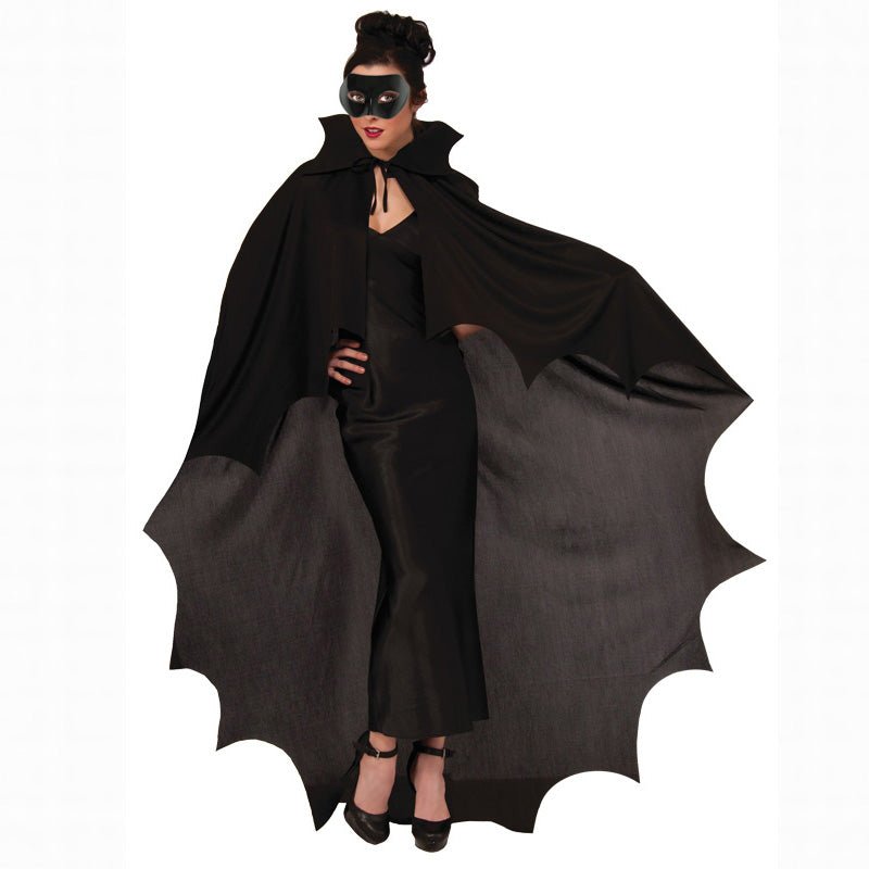 Adult Black Vampire Bat Cape – Everything Party