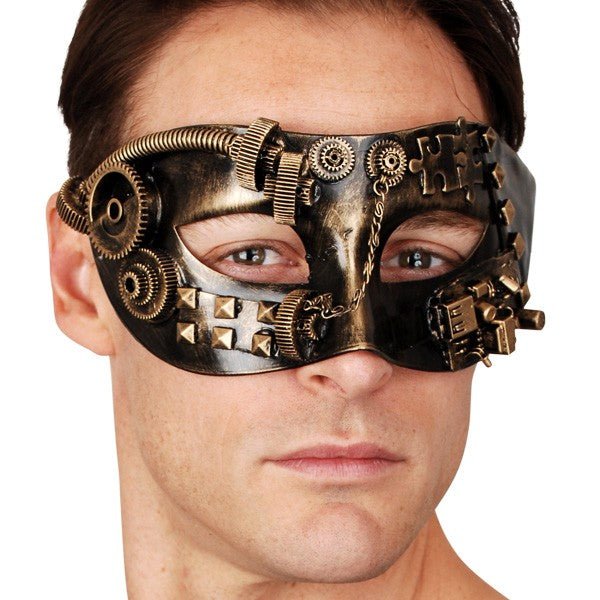 Sinclair Steampunk Masquerade Eye Mask – Everything Party