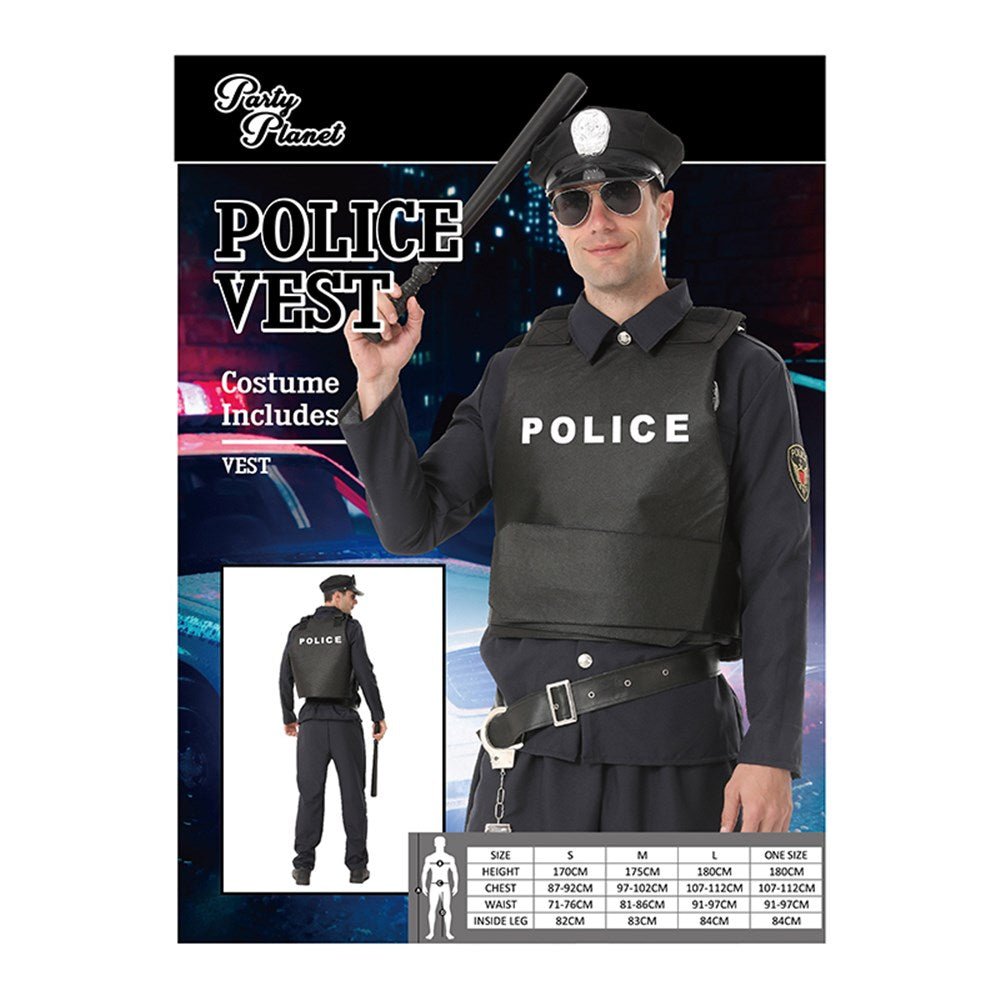 SWAT Police Utility Vest – Everything Party