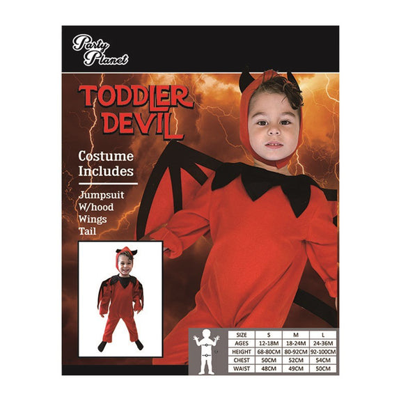 Toddler Devil Costume – Halloween Fancy Dress – Everything Party